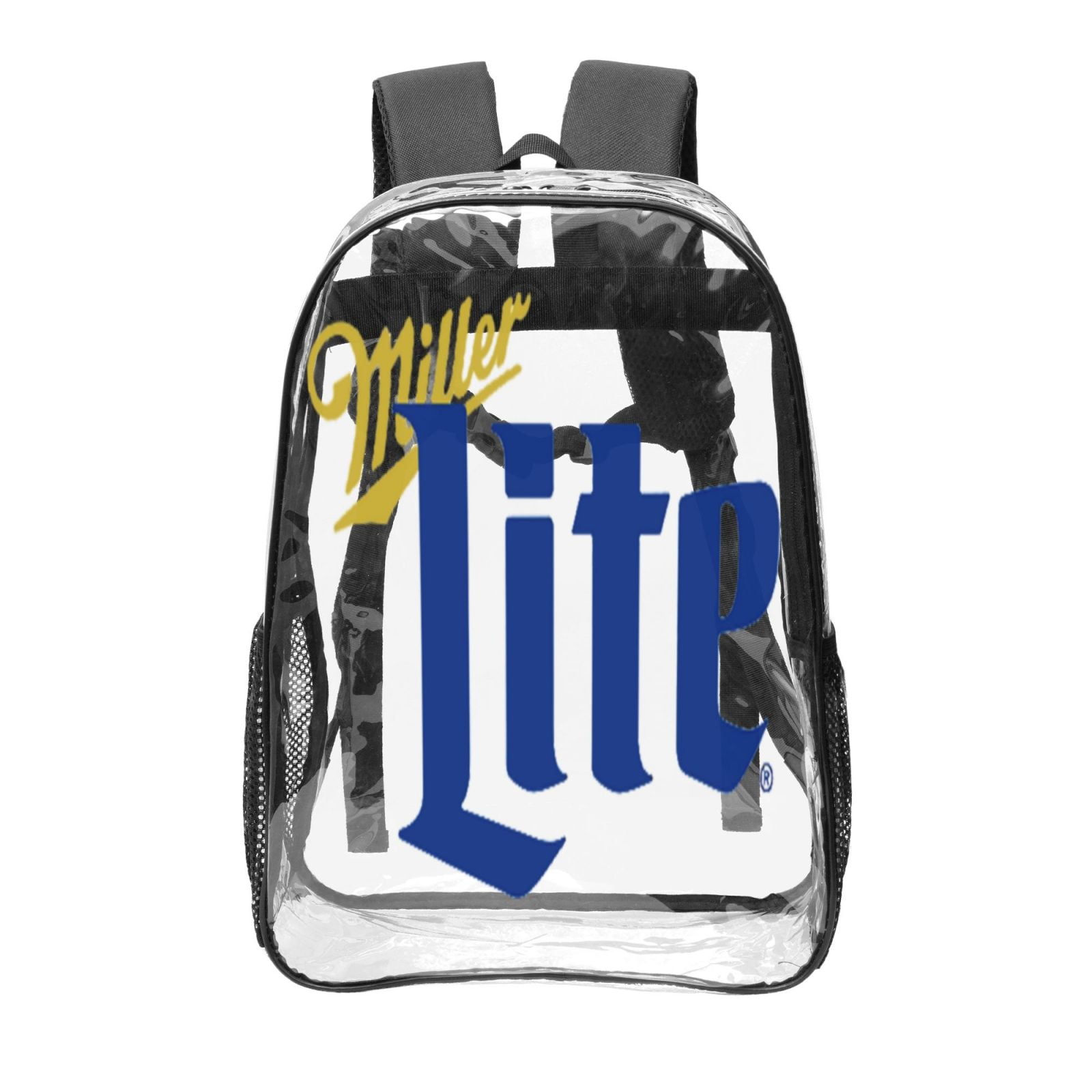 Miller Lite Transparent Backpack Fashion Travel Backpack Laptop ...