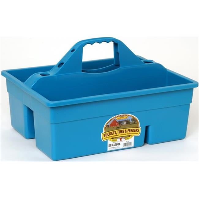Miller Manufacturing DT6 Plastic Dura Tote Box, Teal - Walmart.com