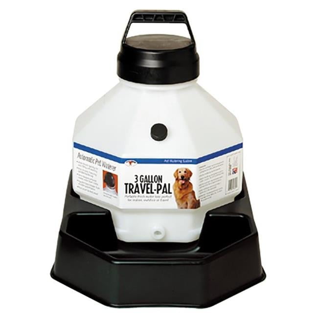 Miller Manufacturing TP3 3 gal Travel Pal Pet Waterer - Walmart.com