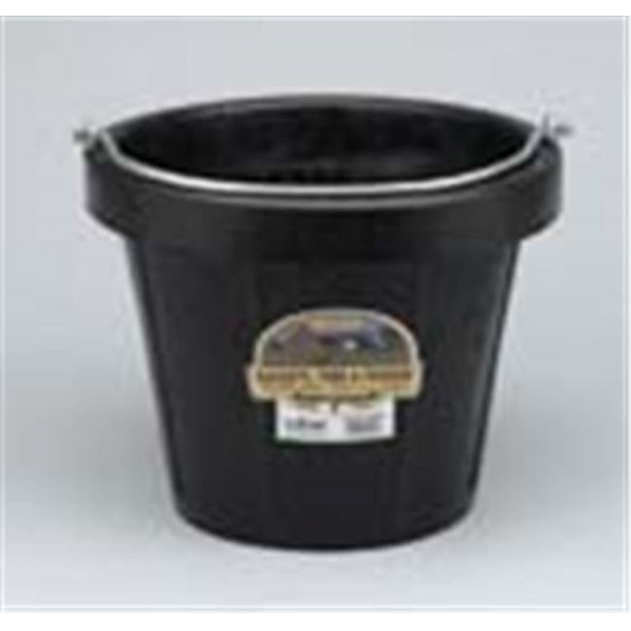 Miller Rubber Industrial Pail Black 12 Quart - DF12 - Walmart.com