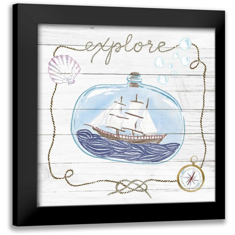 Miller, Sara Zieve 12x12 Black Modern Framed Museum Art Print Titled ...