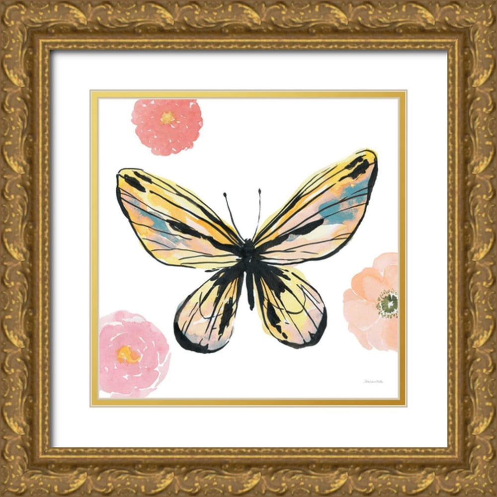 Miller, Sara Zieve 12x12 Gold Ornate Wood Framed with Double Matting ...
