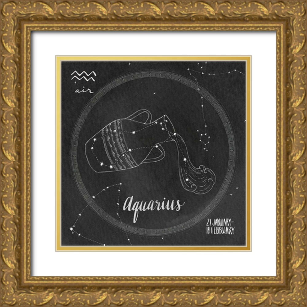 Miller, Sara Zieve 12x12 Gold Ornate Wood Framed with Double Matting ...