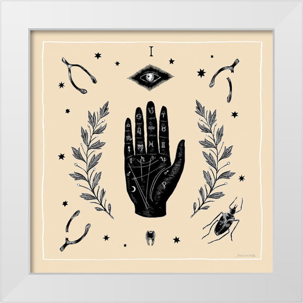 Miller, Sara Zieve 12x12 White Modern Wood Framed Museum Art Print ...