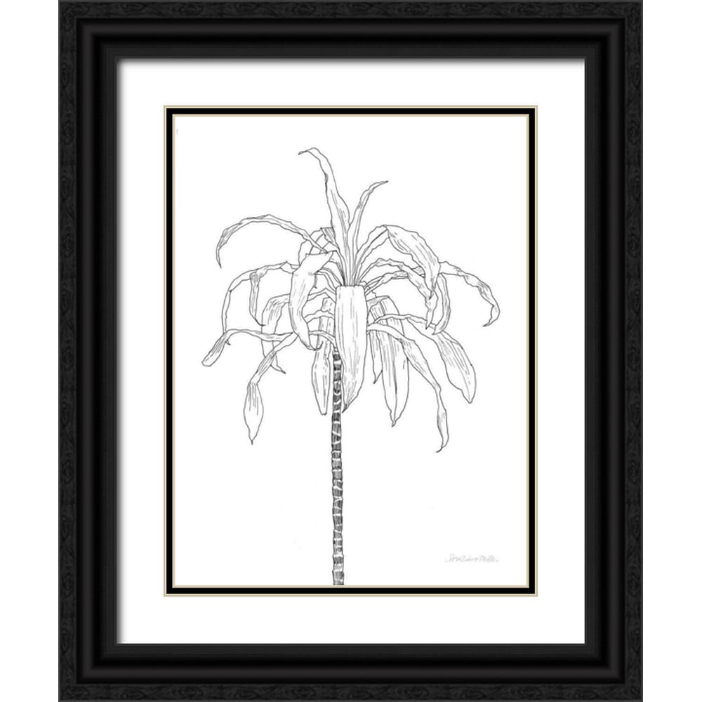Miller, Sara Zieve 12x14 Black Ornate Wood Framed with Double Matting ...