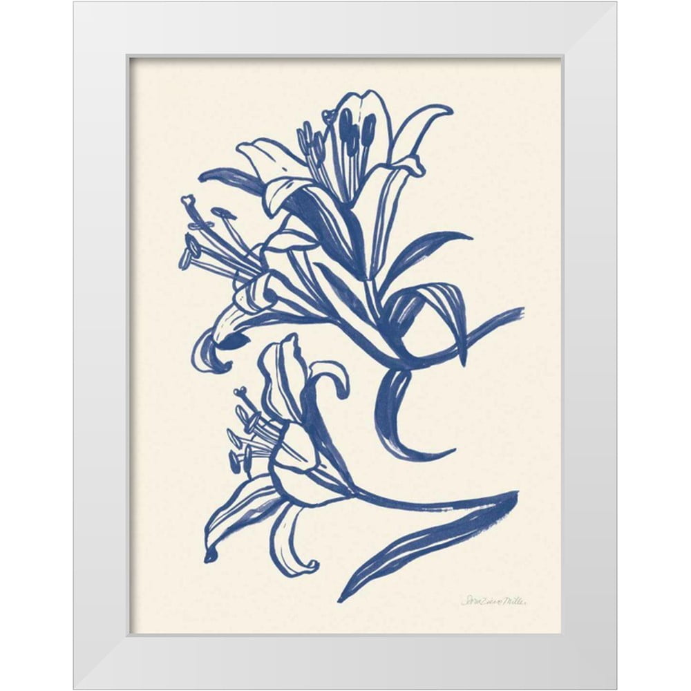 Miller, Sara Zieve 12x14 White Modern Wood Framed Museum Art Print ...