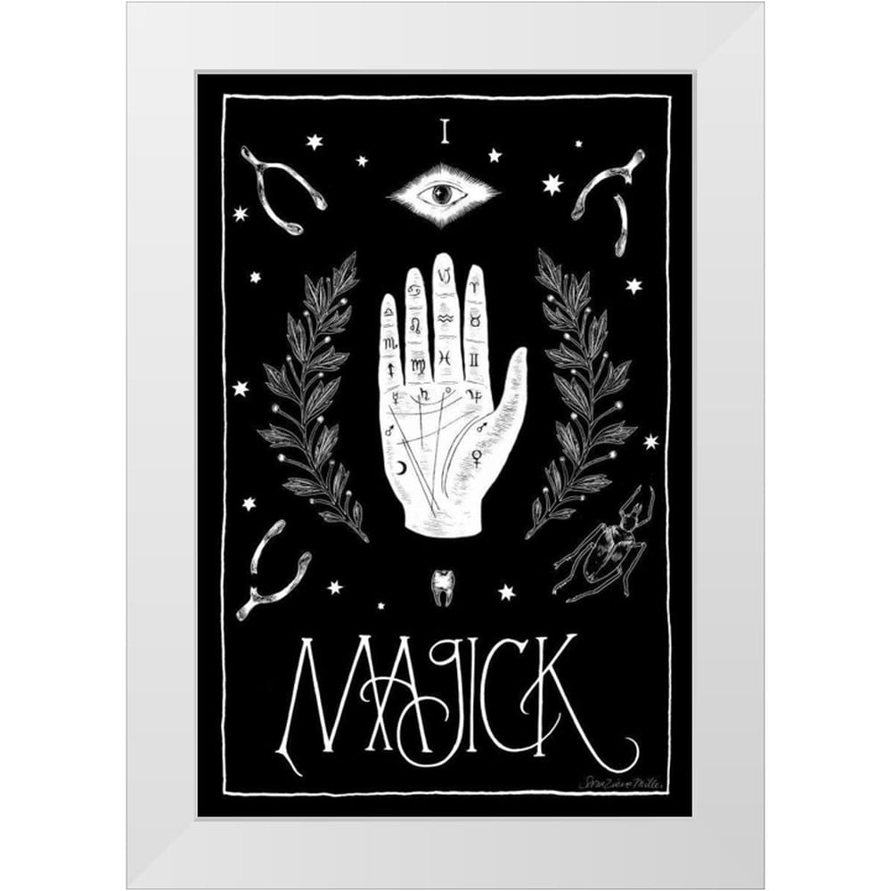 Miller, Sara Zieve 13x18 White Modern Wood Framed Museum Art Print ...