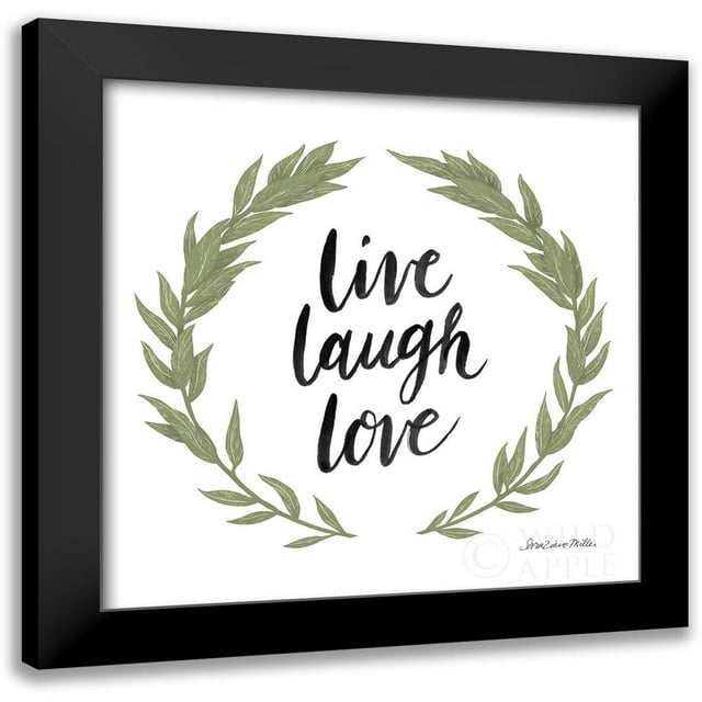 Miller, Sara Zieve 15x15 Black Modern Framed Museum Art Print Titled ...