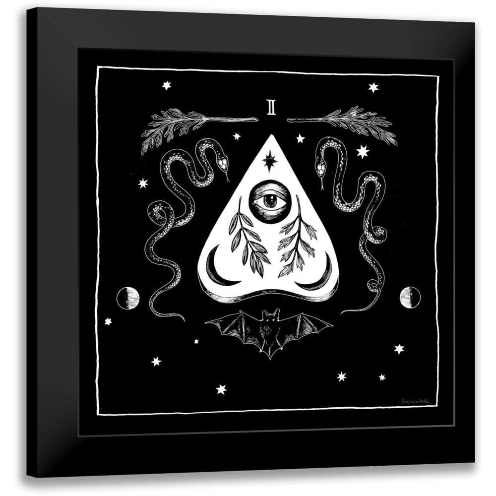 Miller, Sara Zieve 20x20 Black Modern Framed Museum Art Print Titled ...