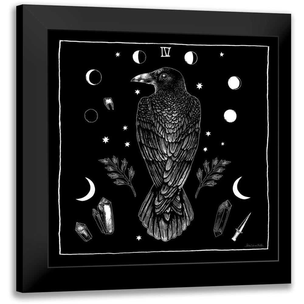 Miller, Sara Zieve 20x20 Black Modern Framed Museum Art Print Titled ...