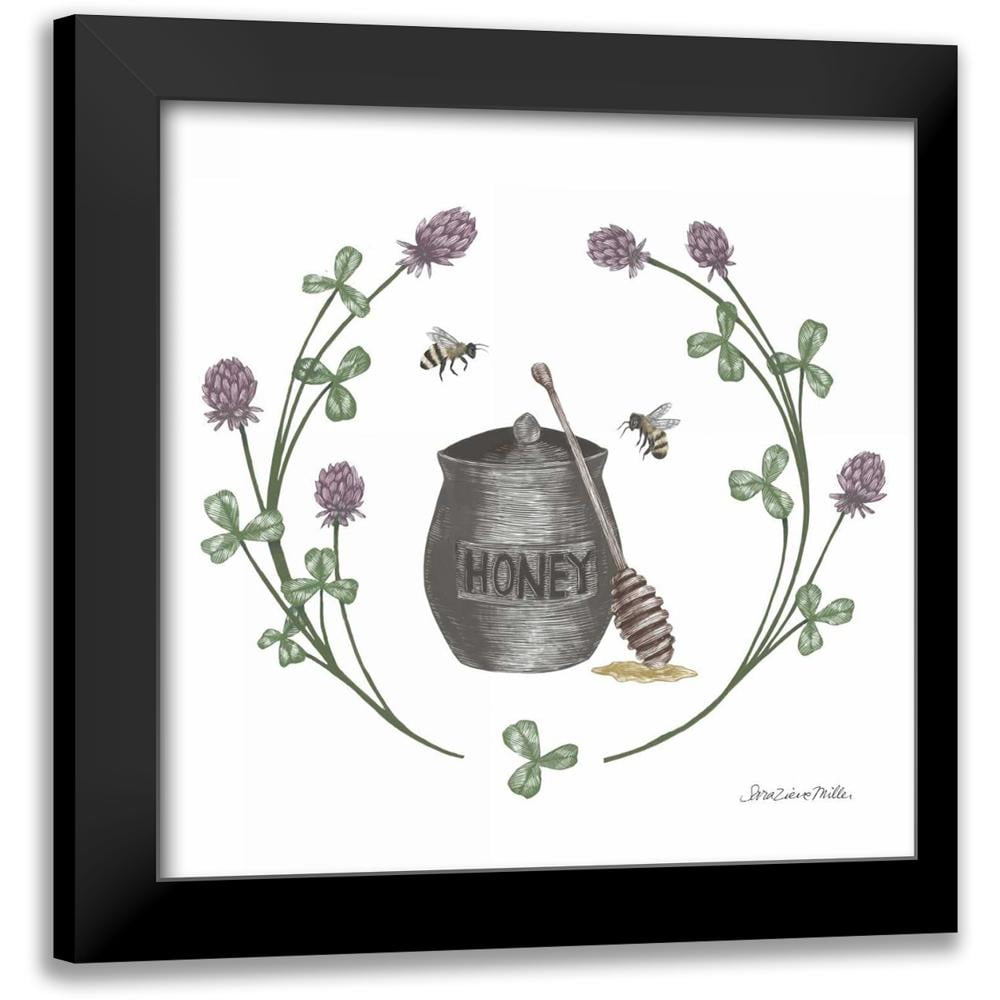 Miller, Sara Zieve 20x20 Black Modern Framed Museum Art Print Titled ...