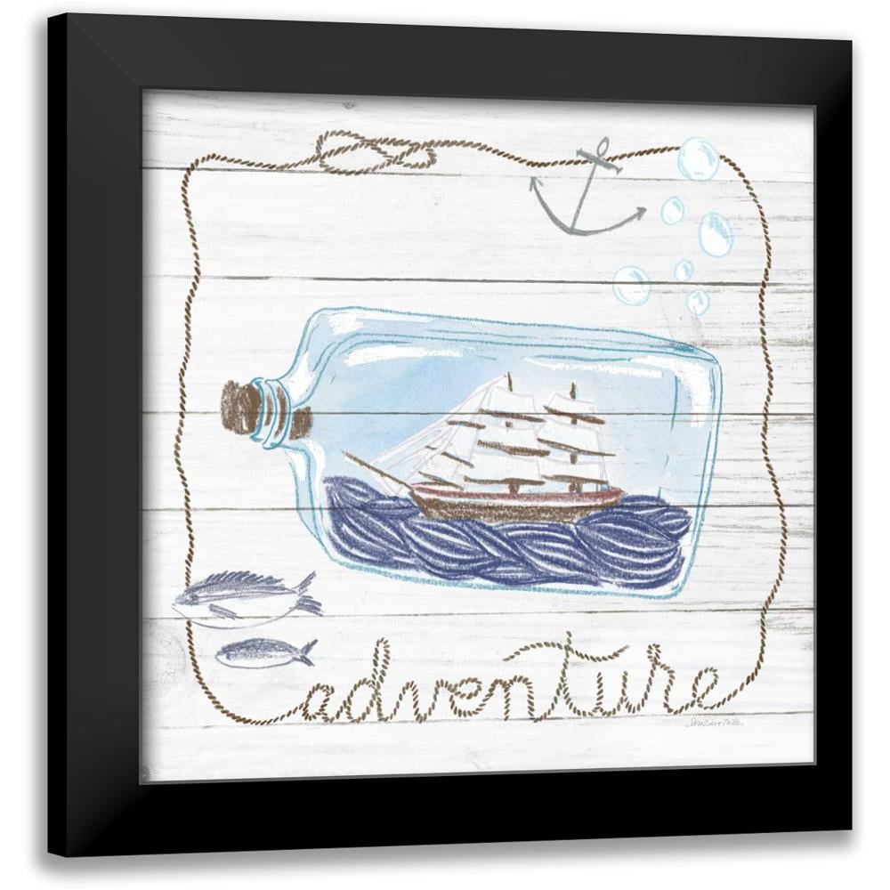 Miller, Sara Zieve 20x20 Black Modern Framed Museum Art Print Titled ...