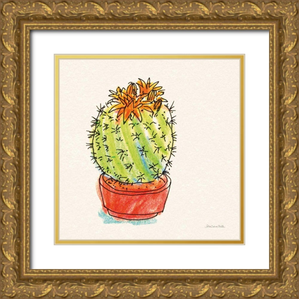 Miller, Sara Zieve 20x20 Gold Ornate Wood Framed with Double Matting ...