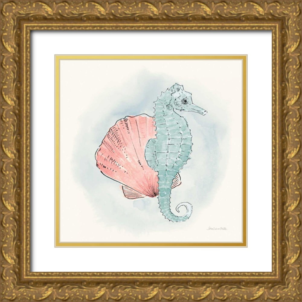 Miller, Sara Zieve 20x20 Gold Ornate Wood Framed with Double Matting ...