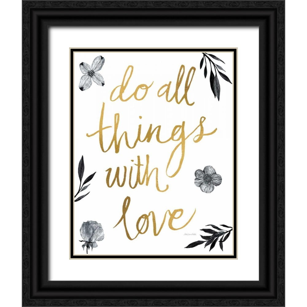 Miller, Sara Zieve 20x24 Black Ornate Wood Framed with Double Matting ...