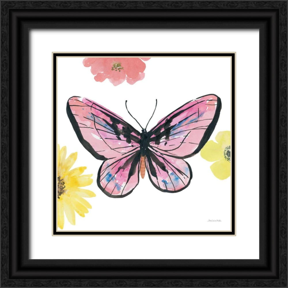 Miller, Sara Zieve 26x26 Black Ornate Wood Framed with Double Matting ...