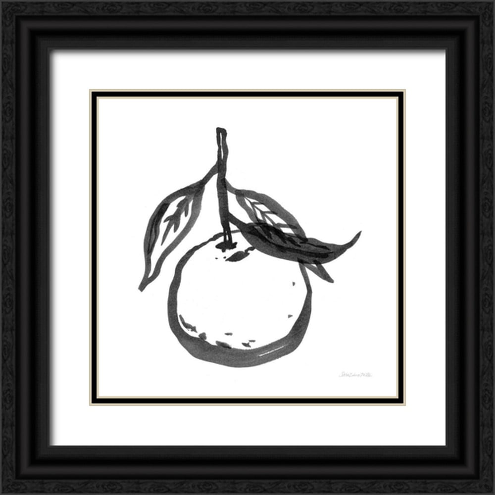 Miller, Sara Zieve 26x26 Black Ornate Wood Framed with Double Matting ...