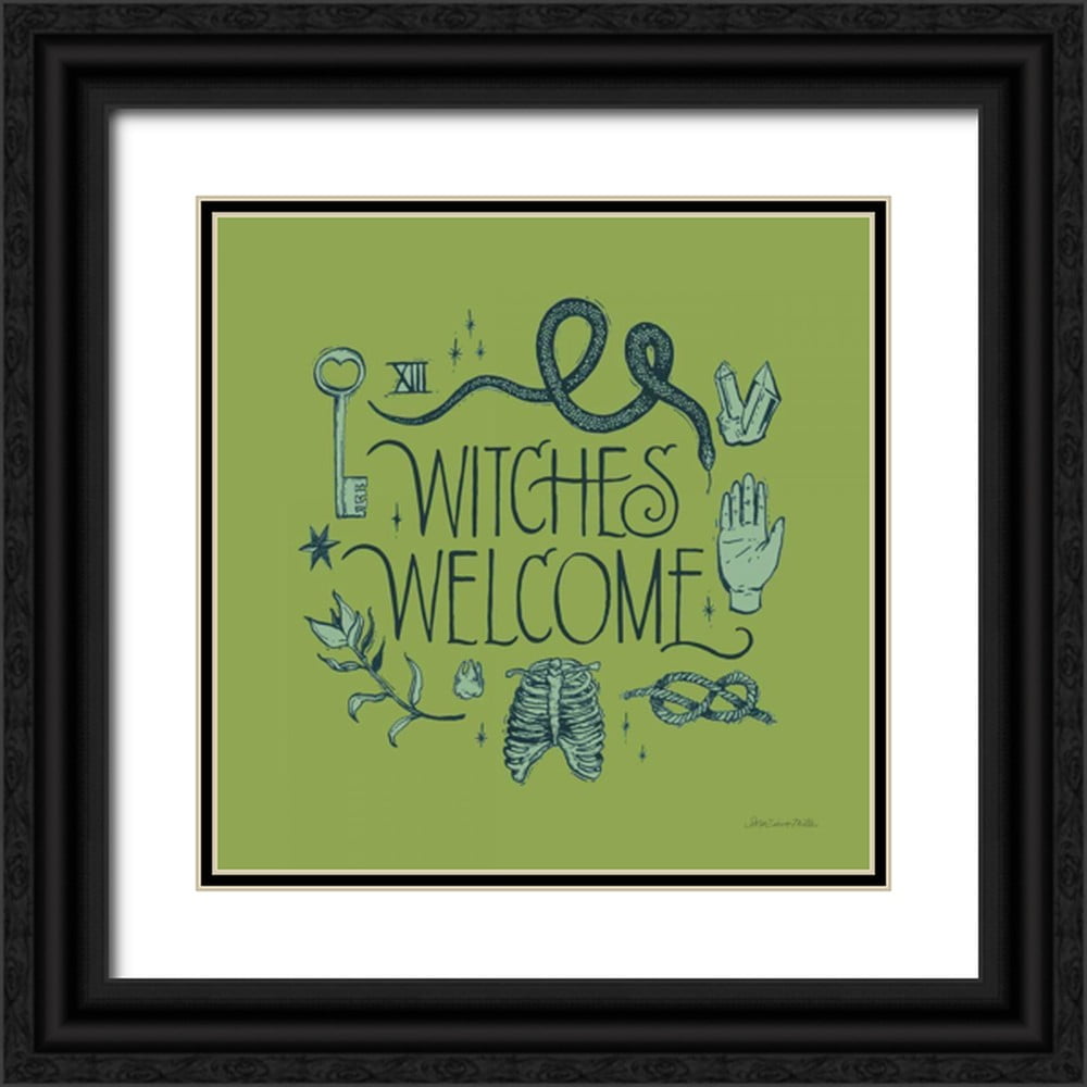 Miller, Sara Zieve 26x26 Black Ornate Wood Framed with Double Matting ...