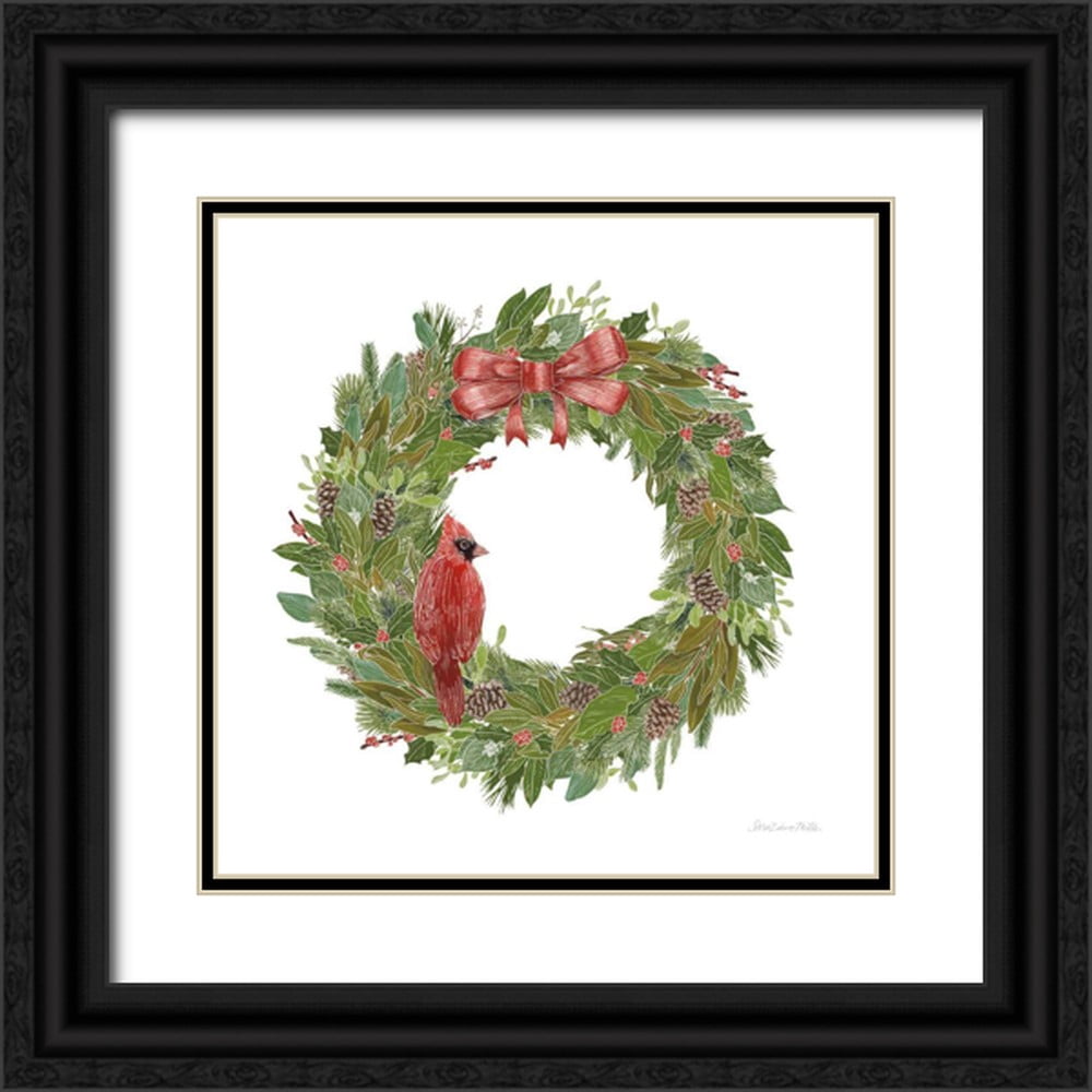 Miller, Sara Zieve 26x26 Black Ornate Wood Framed with Double Matting ...