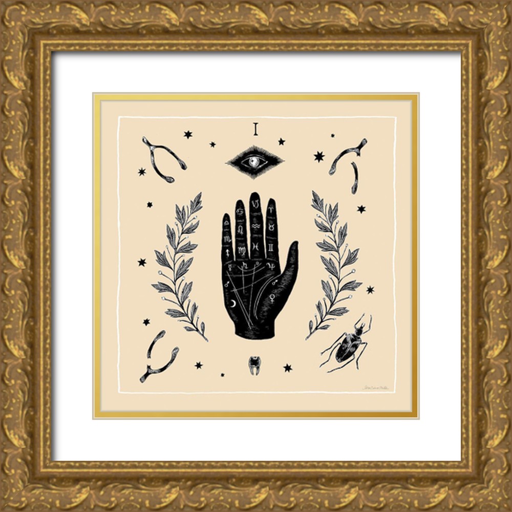 Miller, Sara Zieve 26x26 Gold Ornate Wood Framed with Double Matting ...