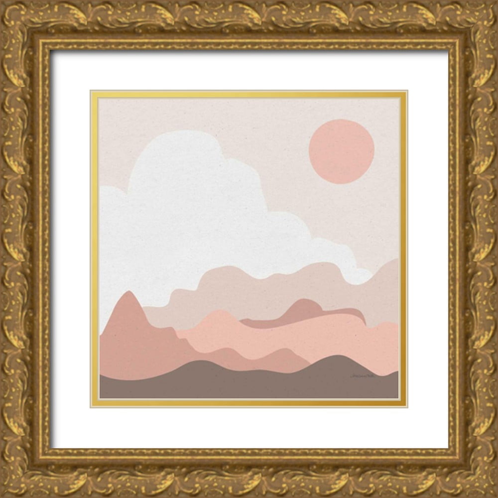 Miller, Sara Zieve 26x26 Gold Ornate Wood Framed with Double Matting ...