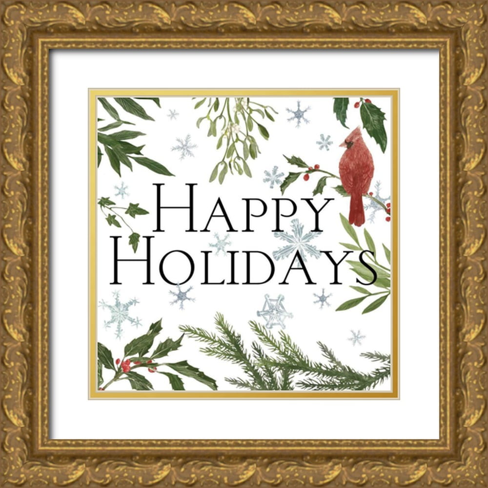 Miller, Sara Zieve 26x26 Gold Ornate Wood Framed with Double Matting ...