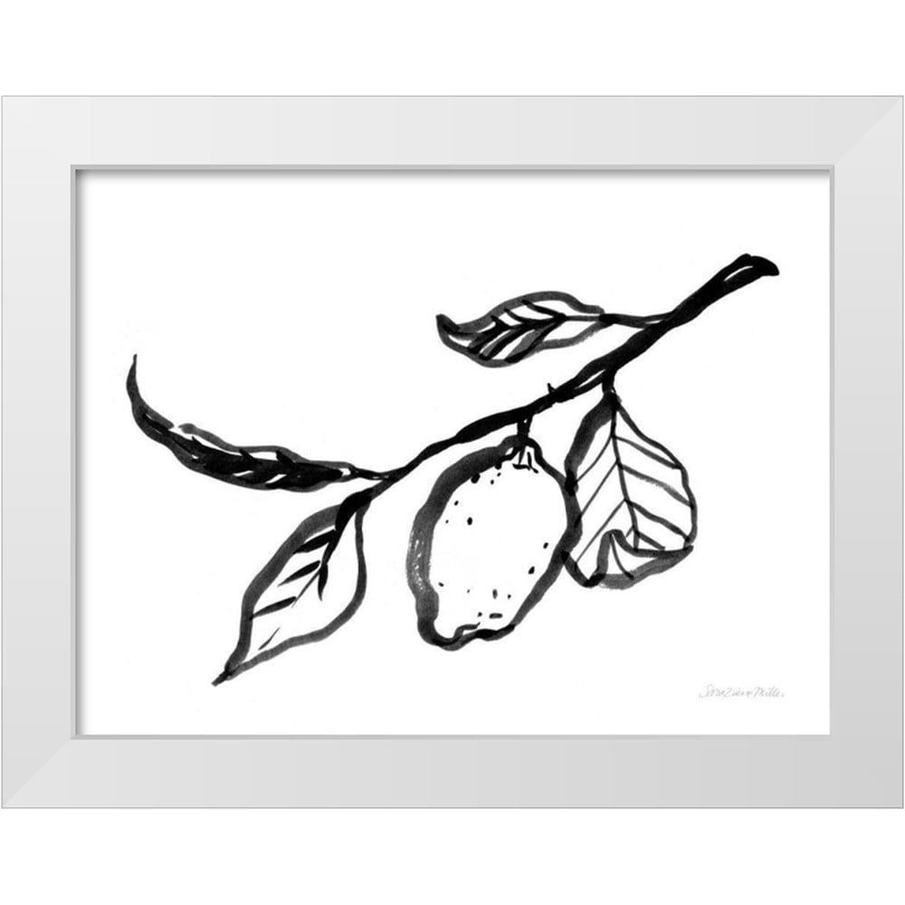 Miller, Sara Zieve 32x25 White Modern Wood Framed Museum Art Print ...