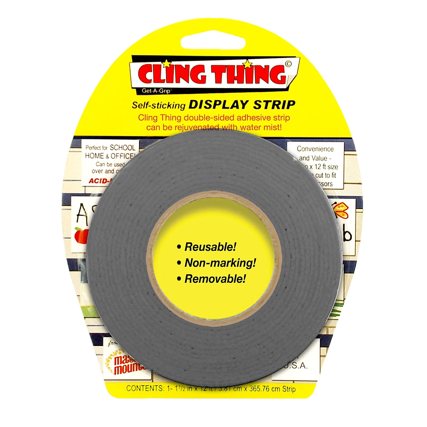 Miller Studio Magic Mounts Cling Thing Adhesive/Felt Display Strip 1-1/ ...