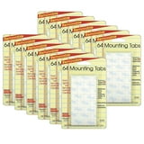 Miller Studio Magic Mounts Removable Mounting Tabs 1/2" x 1/2" Clear 64 ...