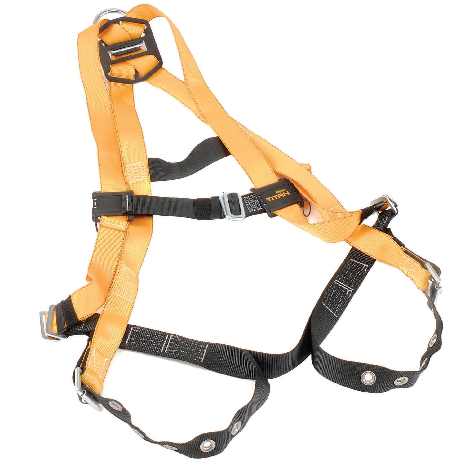 Miller Titanâ ¢ ll Series Non-Stretch Full Body Safety Harness with ...