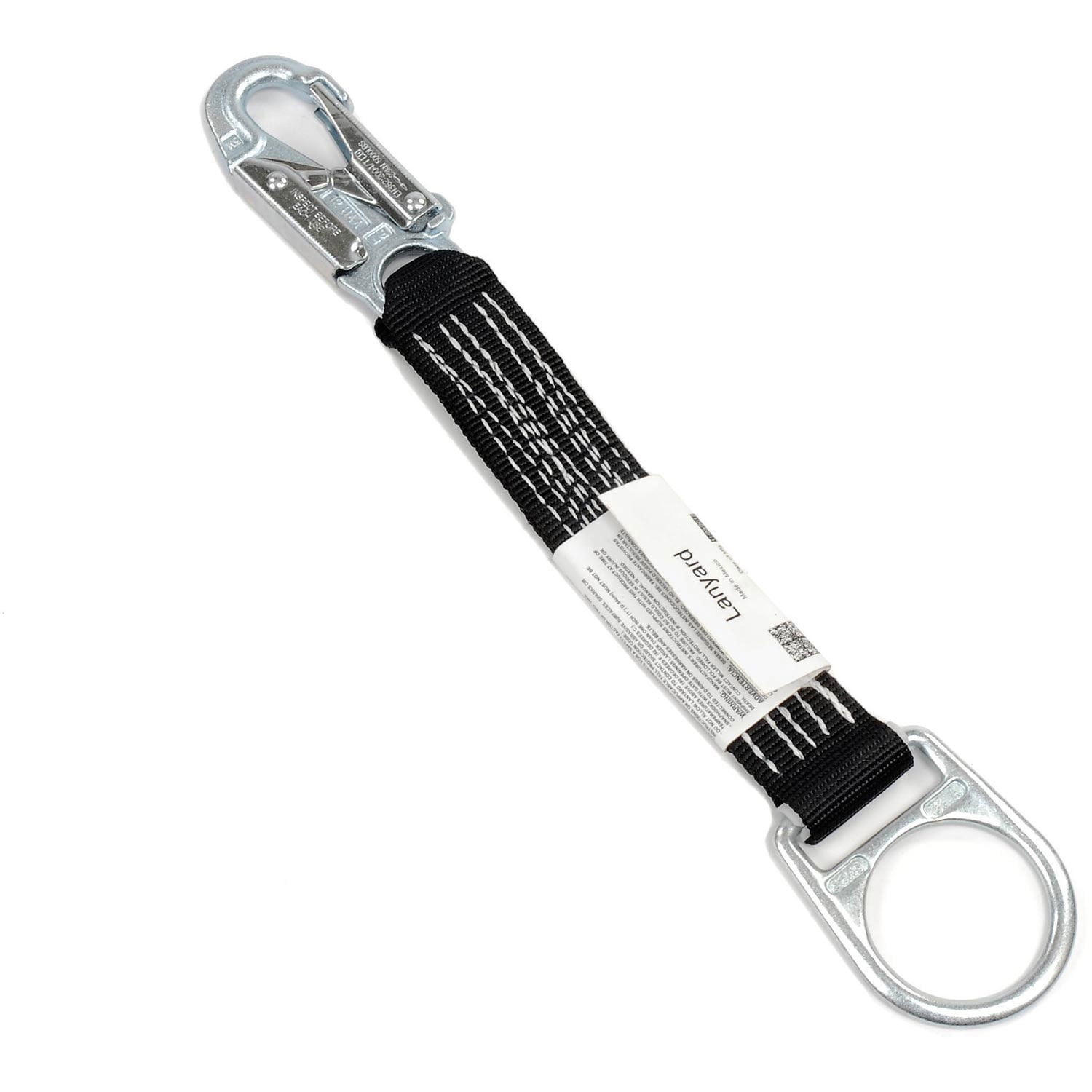 Miller D-Ring Extension 18"" Snap Hook & D-Ring MILLER BY HONEYWELL ...