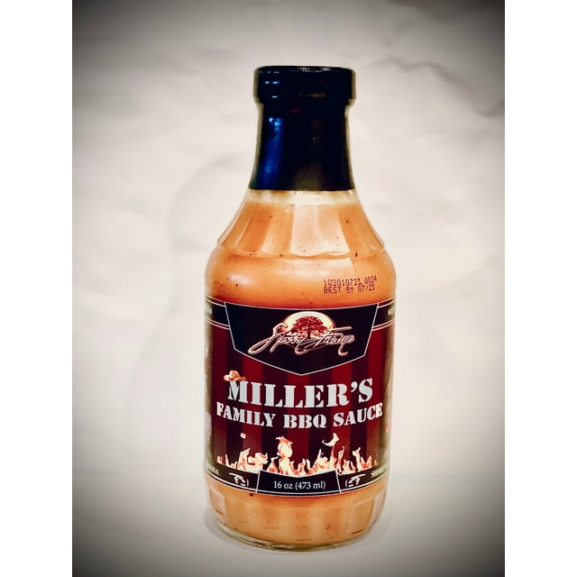 Miller's Family BBQ Sauce - Perfect for Barbecue, Grilled and Smoked ...