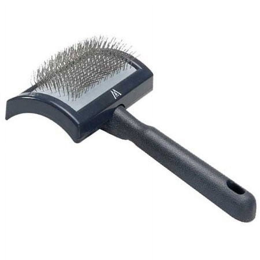 Millers Forge Stainless Steel Pins Universal Curved Pet Slicker Brush ...