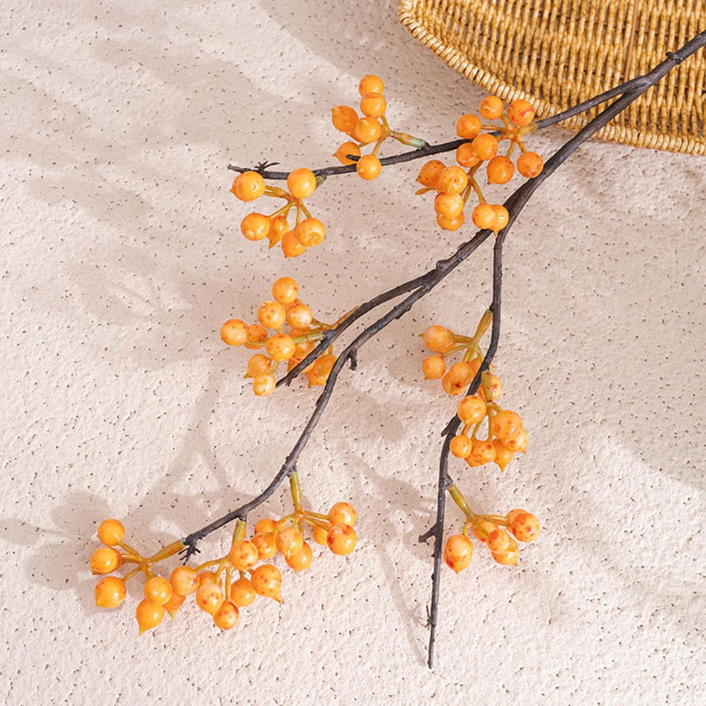 Millet Fruit Bouquets Artificial Flowers Green Plants-Single Artificial ...