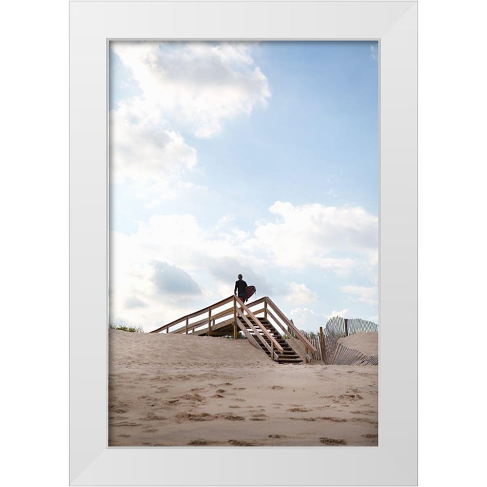 Millet, Karyn 23x32 White Modern Wood Framed Museum Art Print Titled ...