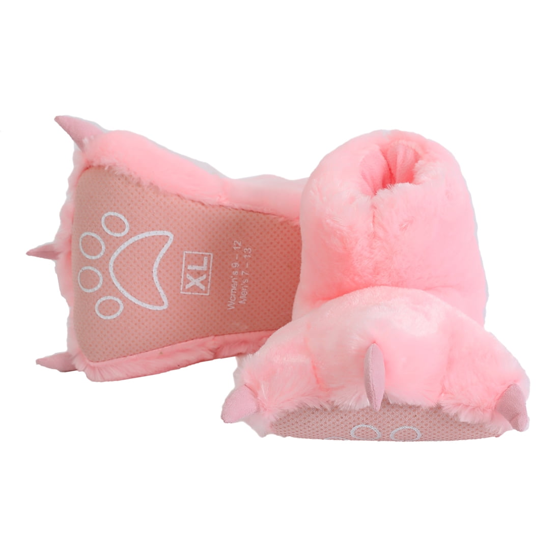 Millffy Funny Bear Paw Slippers Adult Monster Dino Slippers for Toddler ...