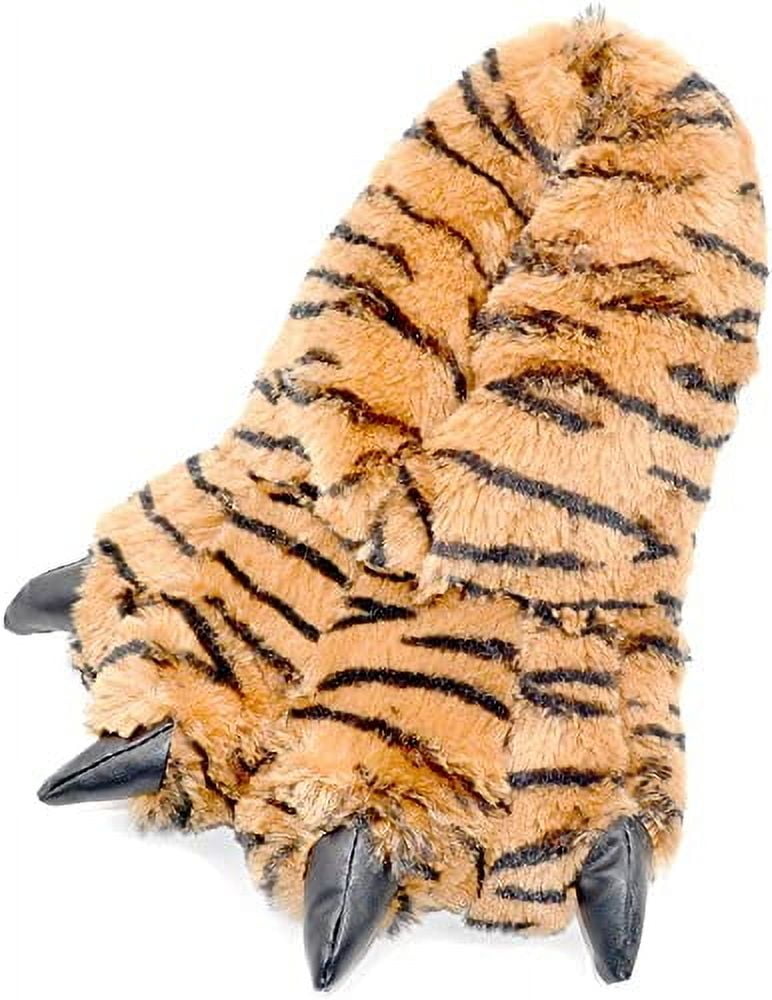 Millffy Funny Slippers Grizzly Bear Stuffed Animal Furry Claw Paw ...