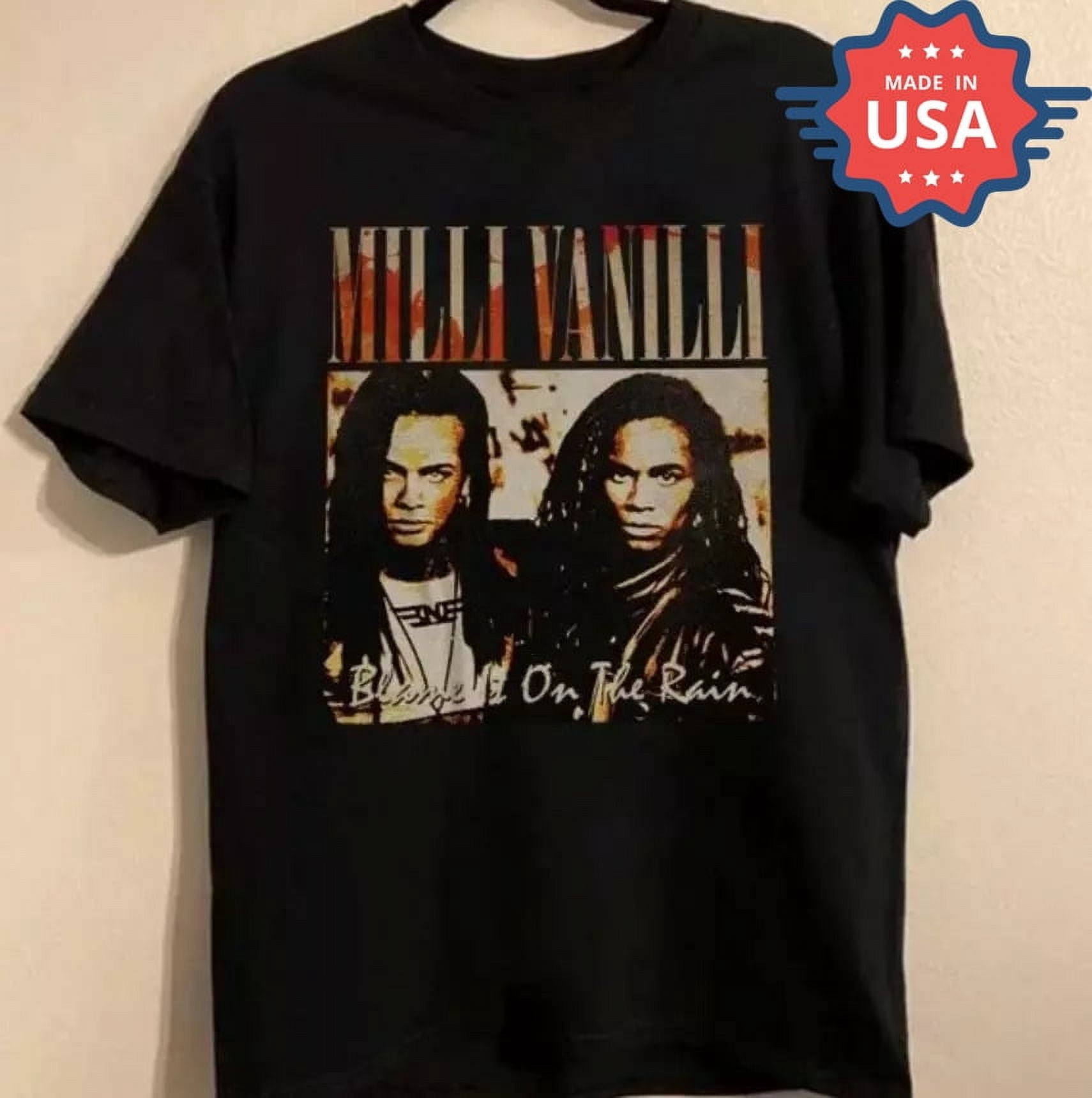 Milli Vanilli Unisex Black T-shirt Gift family all size NH6546 ...