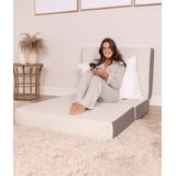 Milliard 6-Inch Tri-Fold Memory Foam Mattress - Ultra Soft, Non-Slip ...