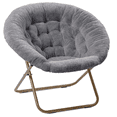 Milliard Comfy Fuzzy Chair for Adults, Teens, Dorm / X-Large Faux Fur ...