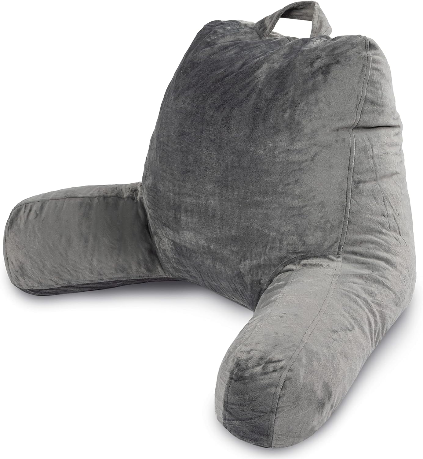 Milliard Reading Pillow with Shredded Memory Foam, Large Adult Backrest ...