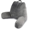 Milliard Reading Pillow with Shredded Memory Foam, Large Adult Backrest ...