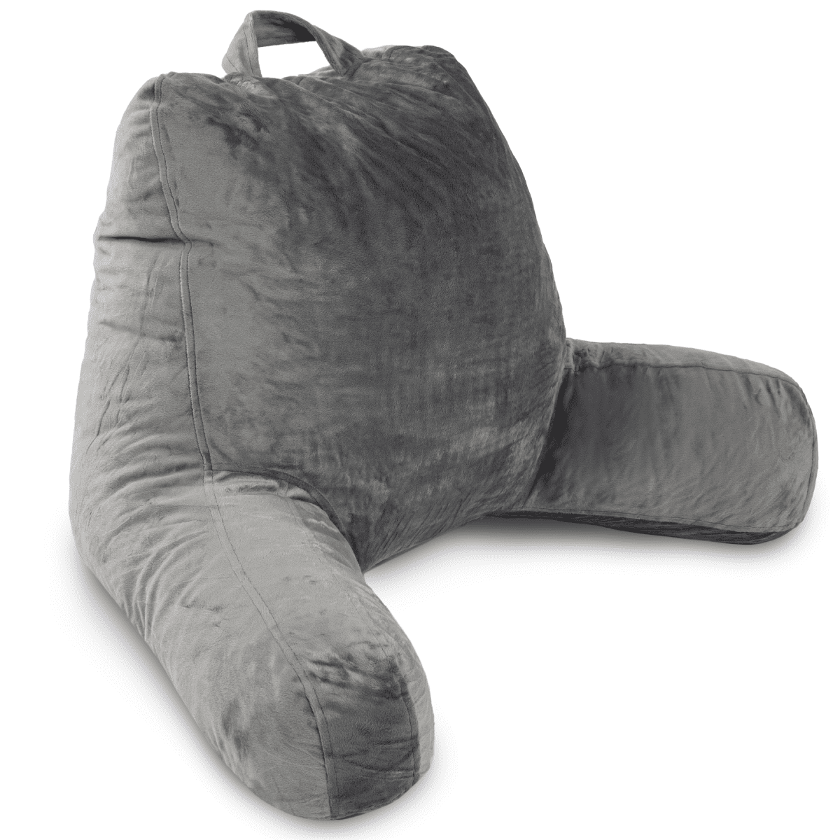 Milliard Reading Pillow with Shredded Memory Foam, Large Backrest with ...