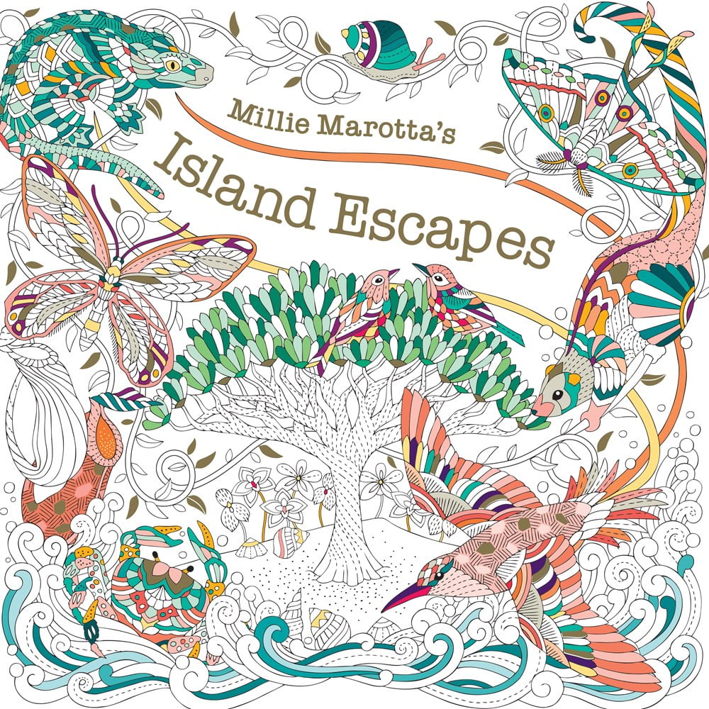 Millie Marotta: Millie Marotta's Island Escape: A Coloring Book ...