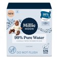 Millie Moon 99% Pure Water Baby Wipes, 576 Count (Select for More ...