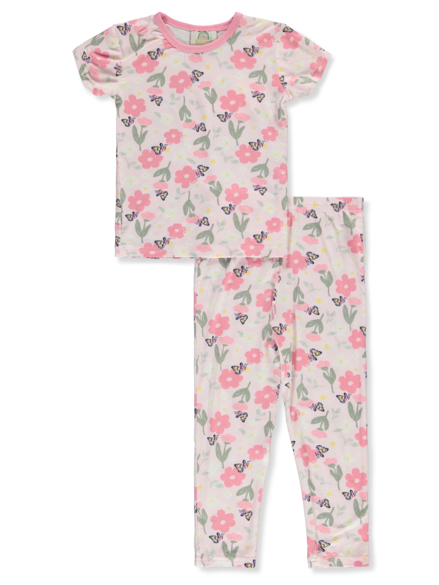 Millie & Myles Girls' 2-Piece Pajamas Set - multi, 3t (Toddler ...