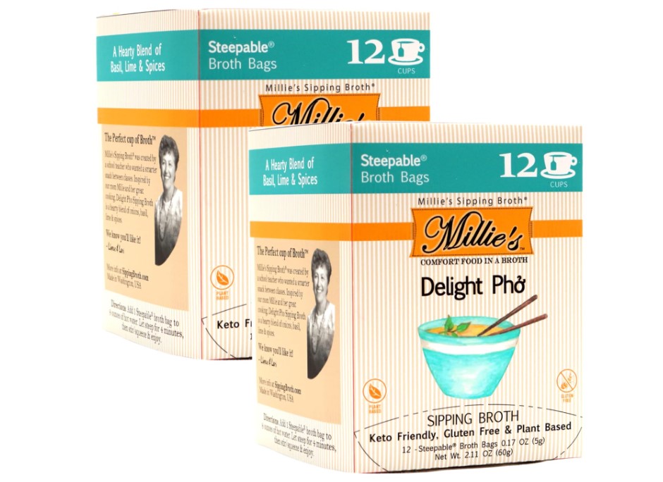 Millie’s Sipping Broth - Vegetable Broth -Natural-Gluten Free-Keto ...