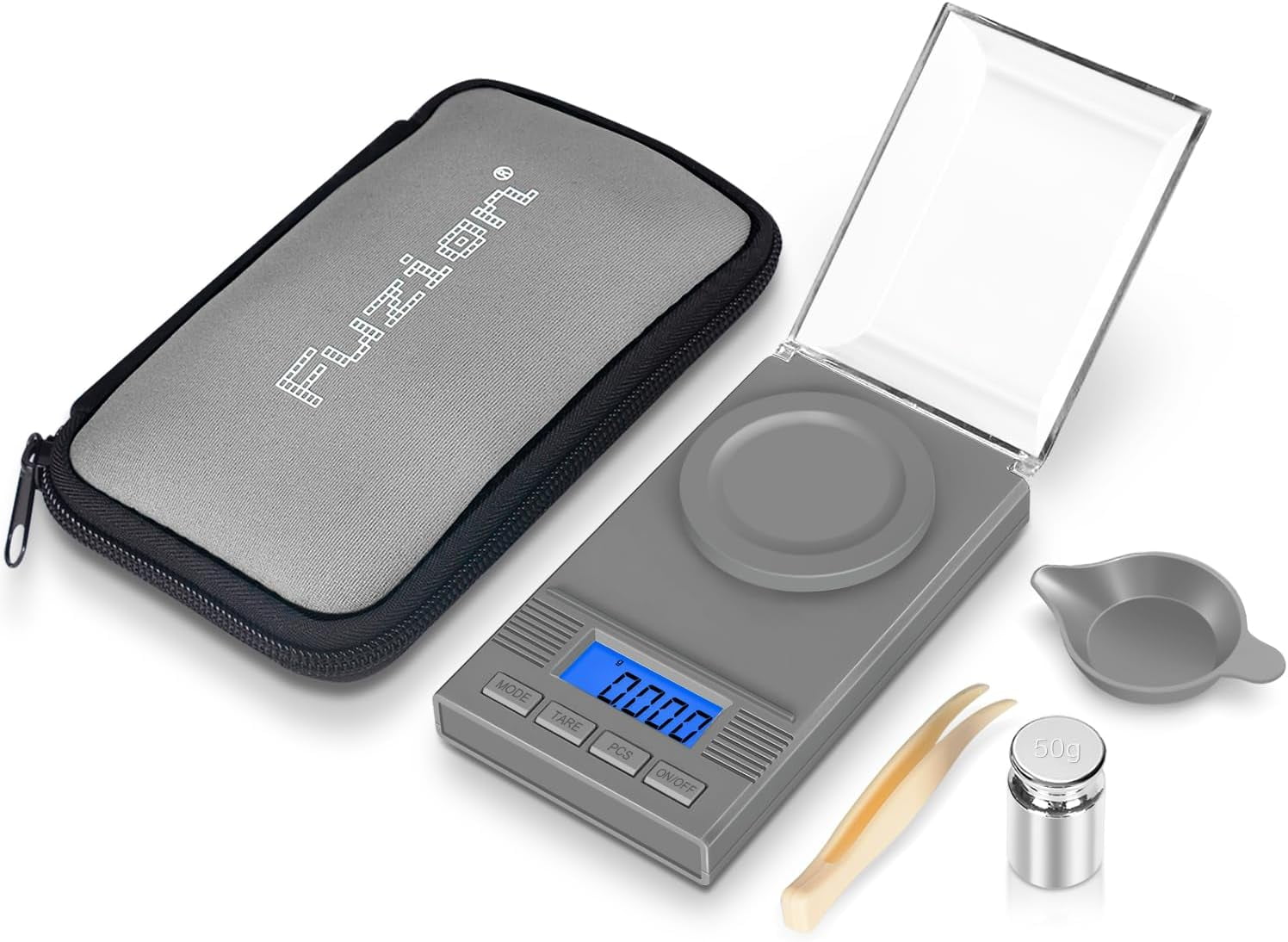 Milligram Scale 50G/ 0.001G, Mg Scale, Jewelry Scale With Lcd Backlit ...