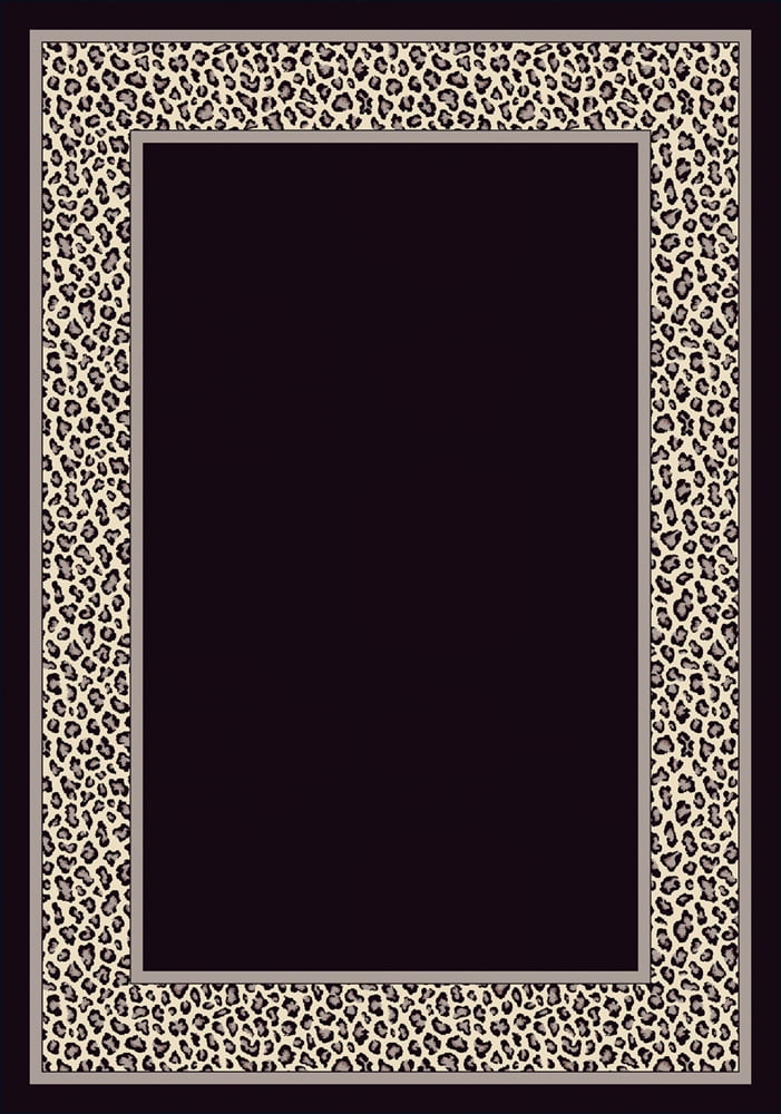 Milliken Design Center Area Rug LEOPOLD SNOW LEOPARD Leopold Snow ...