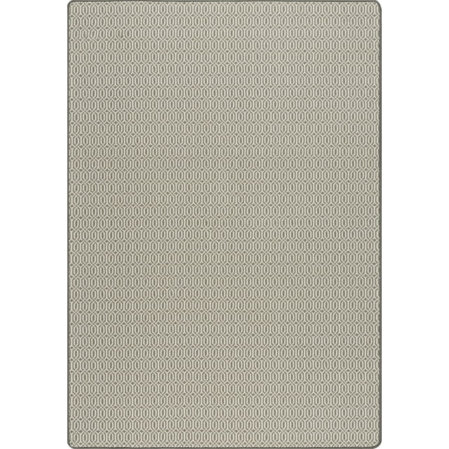 Milliken Gray Solid Lines Area Rug URBANIST STONE - Aprx 7' 8" x 10' 9 ...